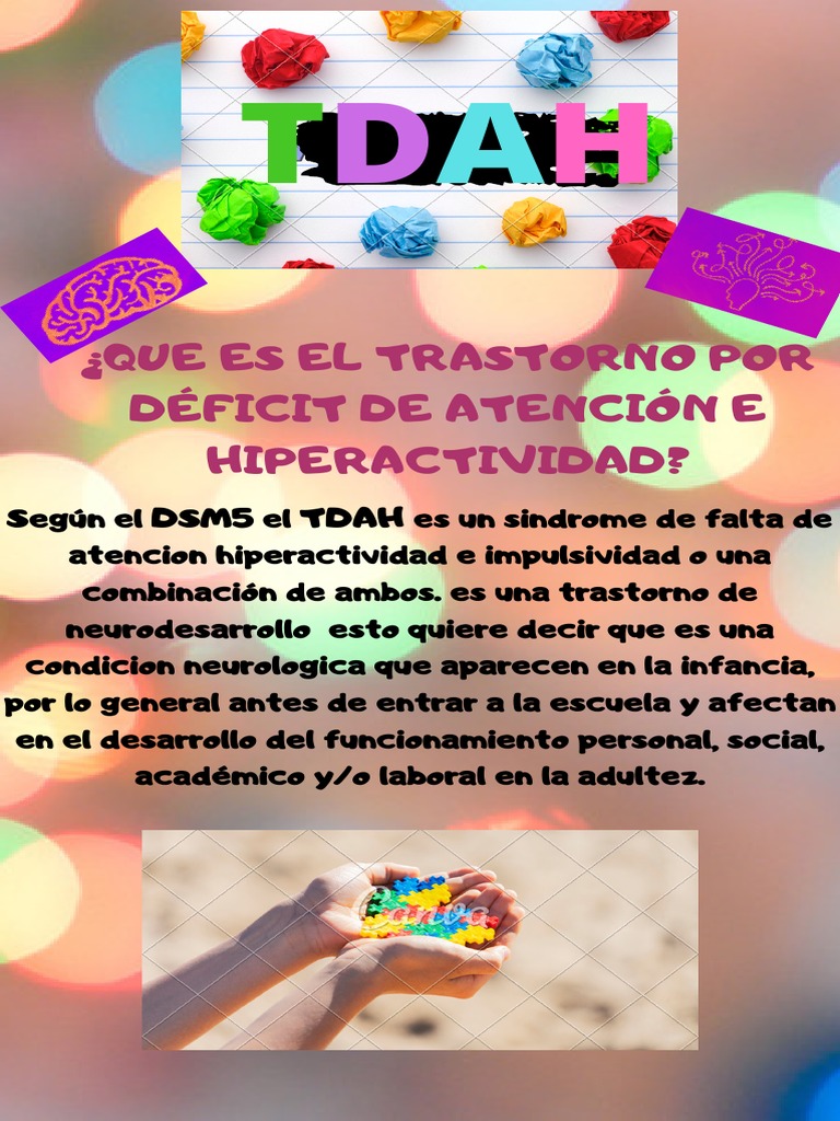 Tipos de TDAH y su diagnóstico | PDF | Desorden hiperactivo y deficit ...