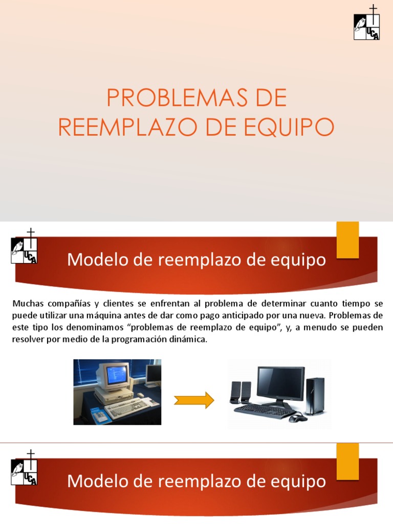 Clase 6-Reemplazo de Equipo | PDF | Programación dinámica | Matemáticas Aplicadas
