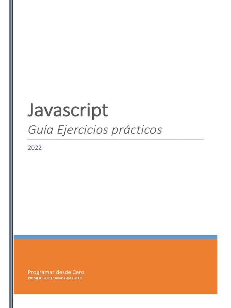 Javascript Guía Ejercicios Prácticos Descargar Gratis Pdf Script Java Algoritmos