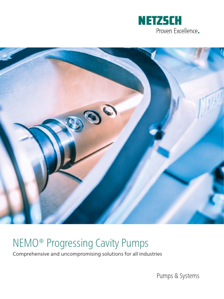 NETZSCH NEMO® Progressing Cavity Pumps EN | PDF | Pump | Flow Measurement