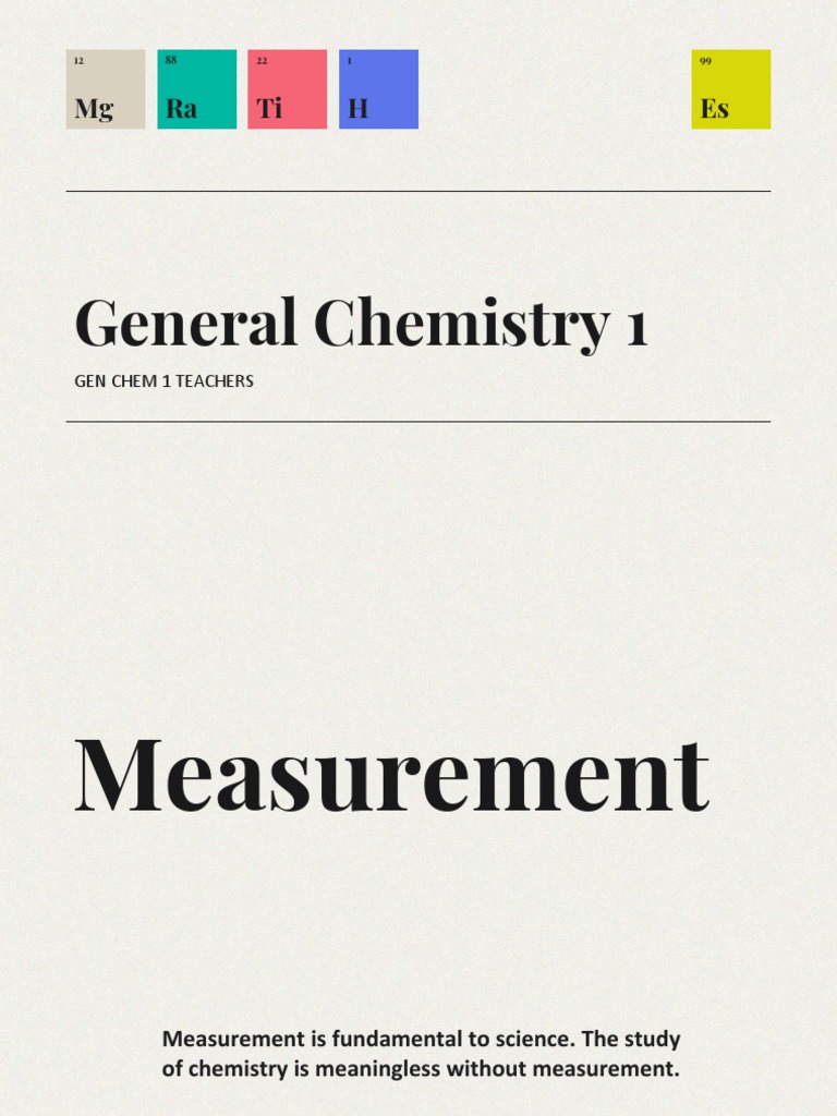Measurement Pdf