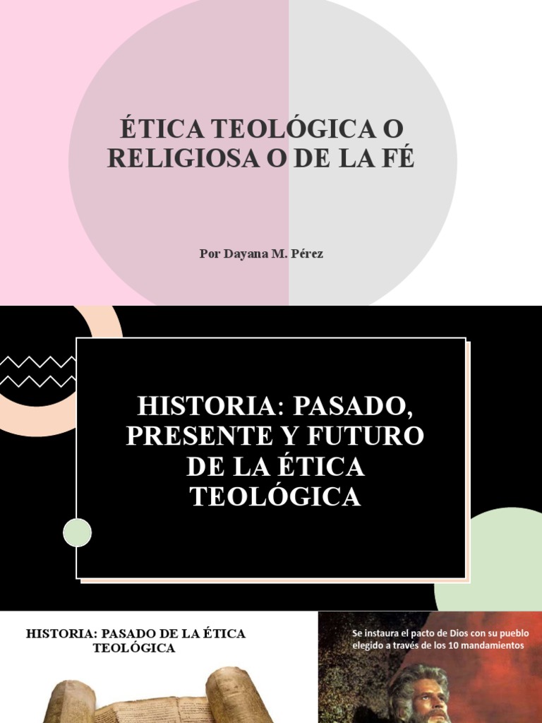 Ética Teológica o Religiosa o de La Fé | PDF | Pecado | Diez Mandamientos