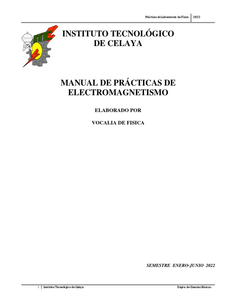 Practicas Electro | PDF | Condensador | Electrostática