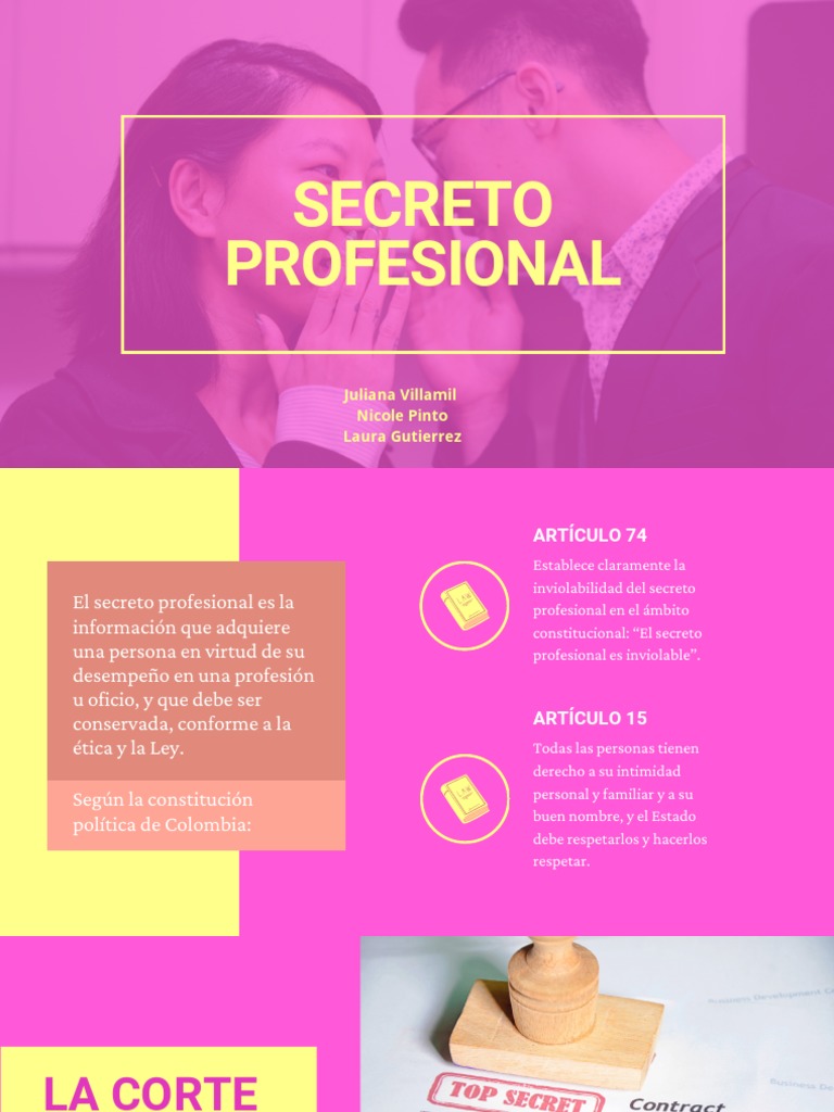 El Secreto Profesional | PDF | Periodista | Ética profesional