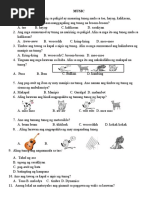 Salitang Magkasingtunog Worksheets Set 1 FTF | PDF