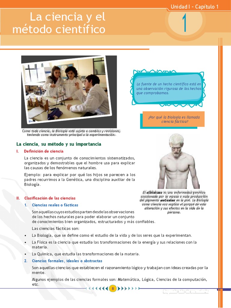 Ciencia y Método Científico en Biología | PDF | Science | Conocimiento