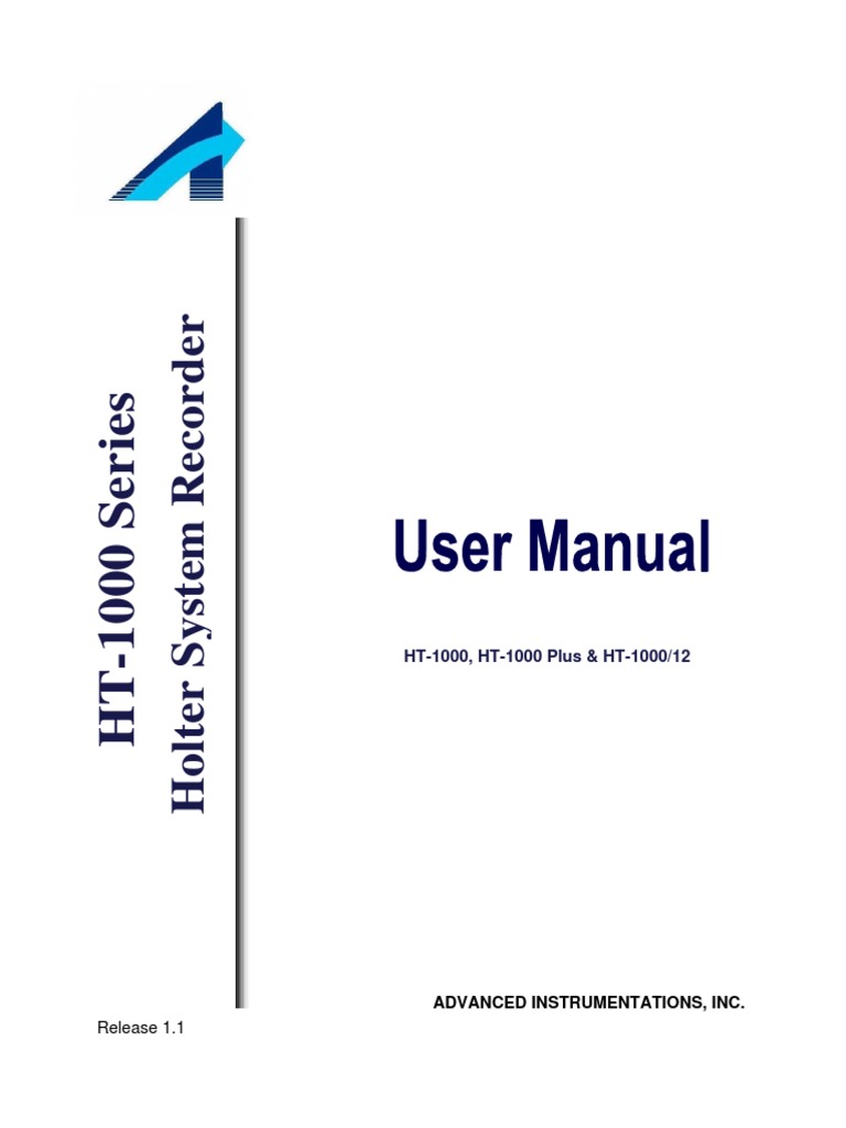 Release 1.1: HT-1000, HT-1000 Plus & HT-1000/12 | PDF | Usb ...