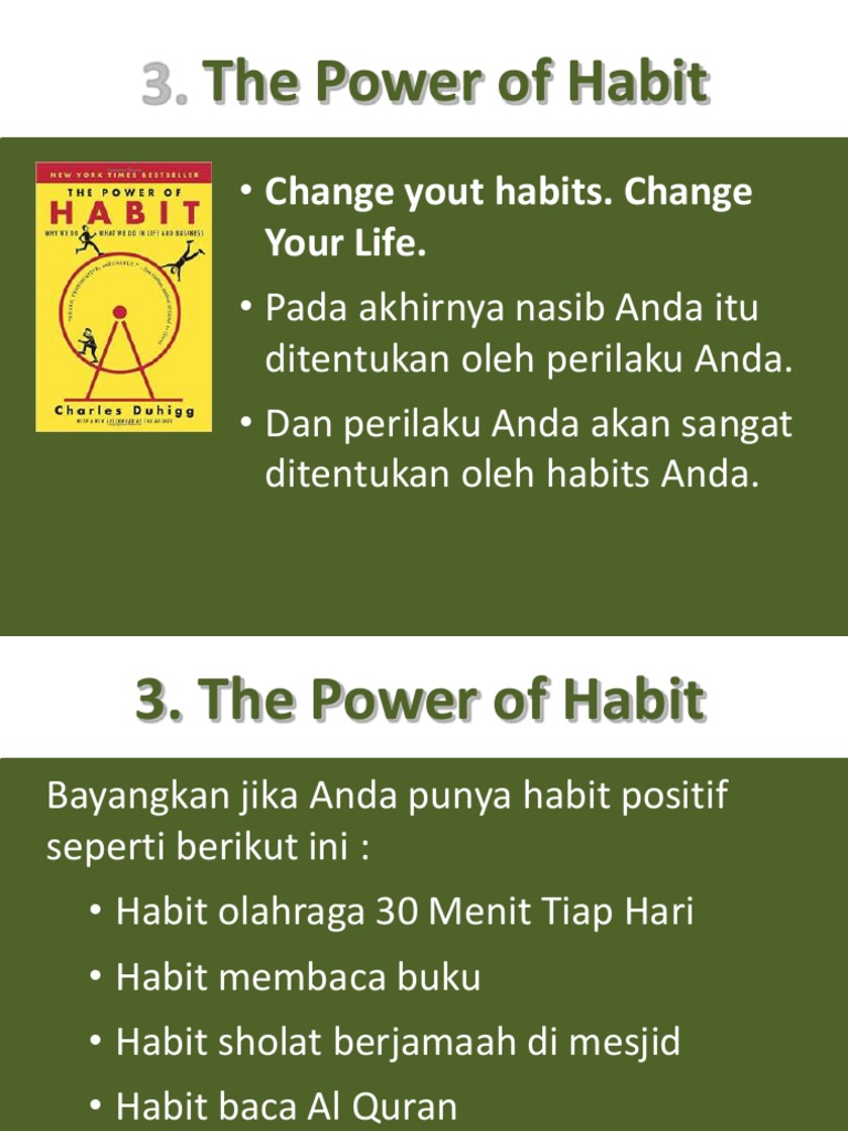 The Power of Habit | PDF
