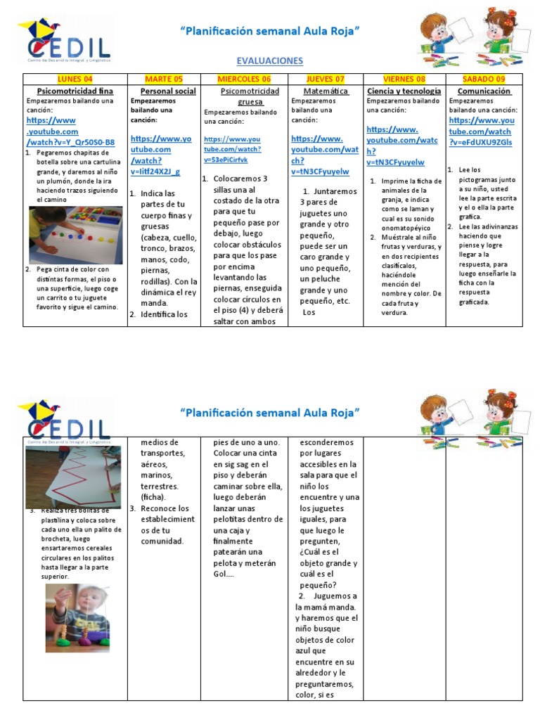 EVALUACIONES Cedil Tercer Bimestre Cedil (Recuperado Automáticamente) | PDF