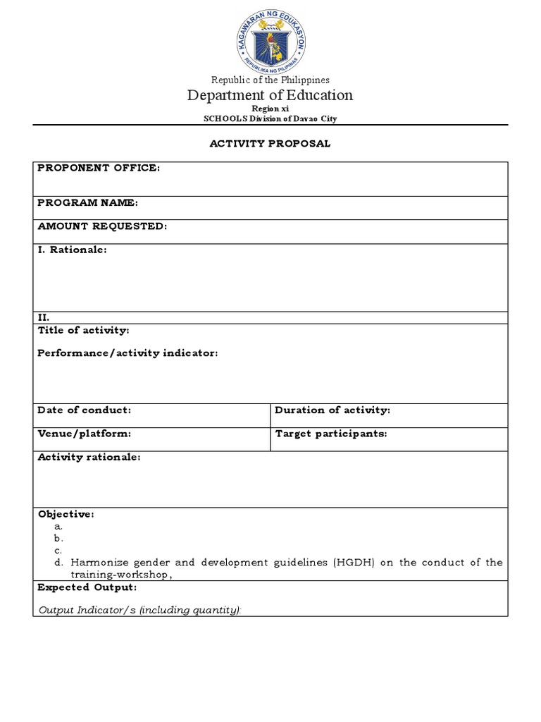 Project Proposal Template | PDF