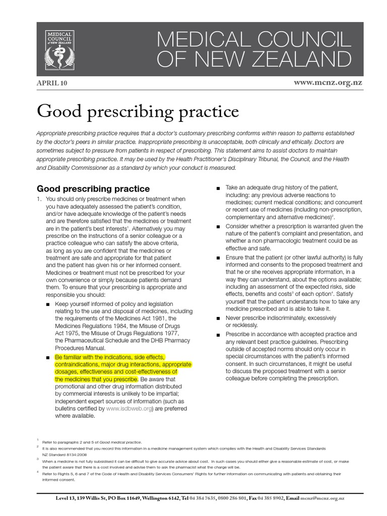 2018 Pharm Good-Prescribing-Practice | Download Free PDF | Medical ...