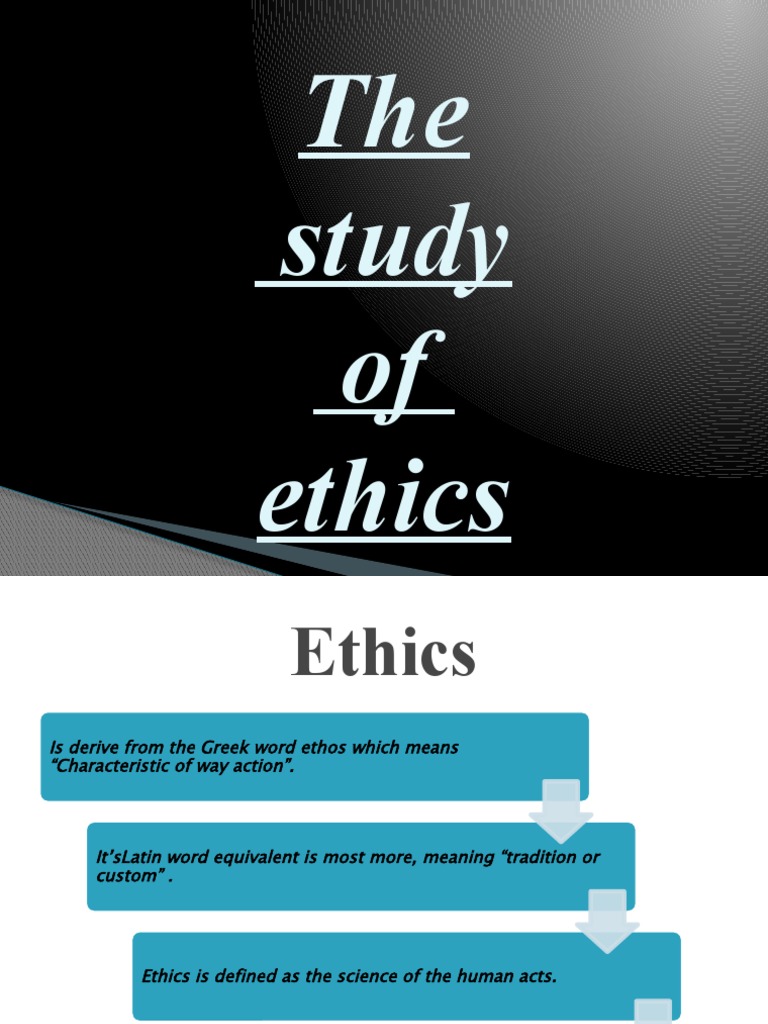 Ethics and Values | PDF | Psychology | Psychological Concepts