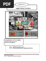 Tle 7 Cookery Ohsp | PDF | Occupational Safety And Health | Safety