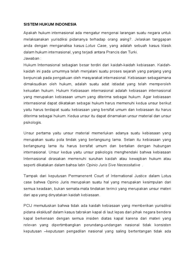 Sesi 8 Sistem Hukum Indonesia | PDF | Ilmu Sosial