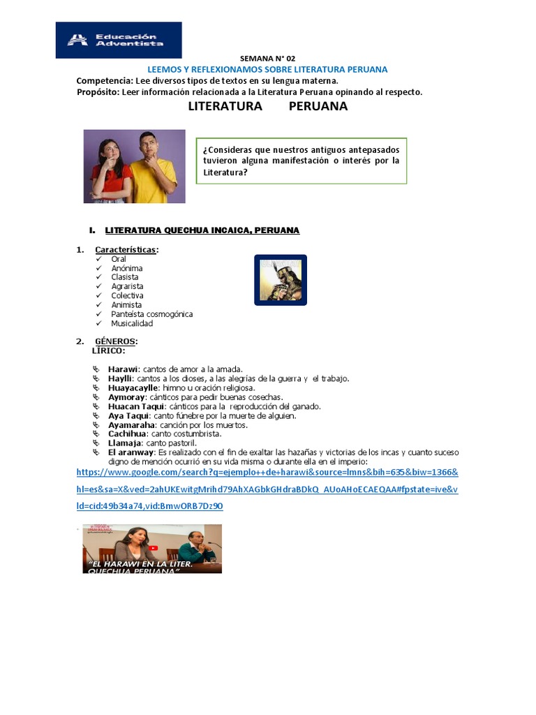 Literatura Quinto | PDF