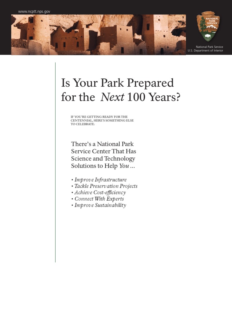 How NCPTT Can Help National Parks | PDF | National Park Service ...