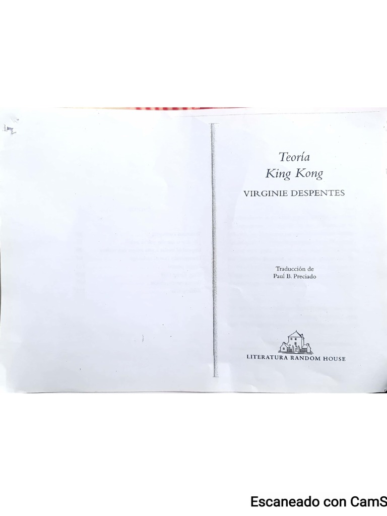 La Teoria de King-Kong | PDF