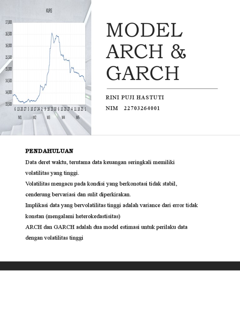 PPT MODEL ARCH & GARCH | PDF