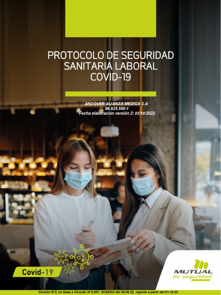 Protocolo Seguridad Sanitaria Laboral Covid 19 V2 | Descargar gratis PDF | Lavado de manos ...