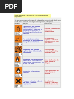 Cuáles Son Los Pictogramas de Seguridad | PDF