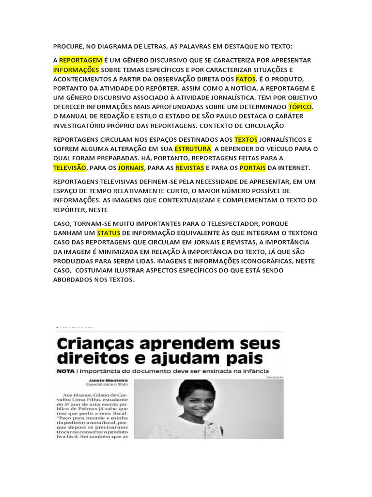 Reportagem | PDF