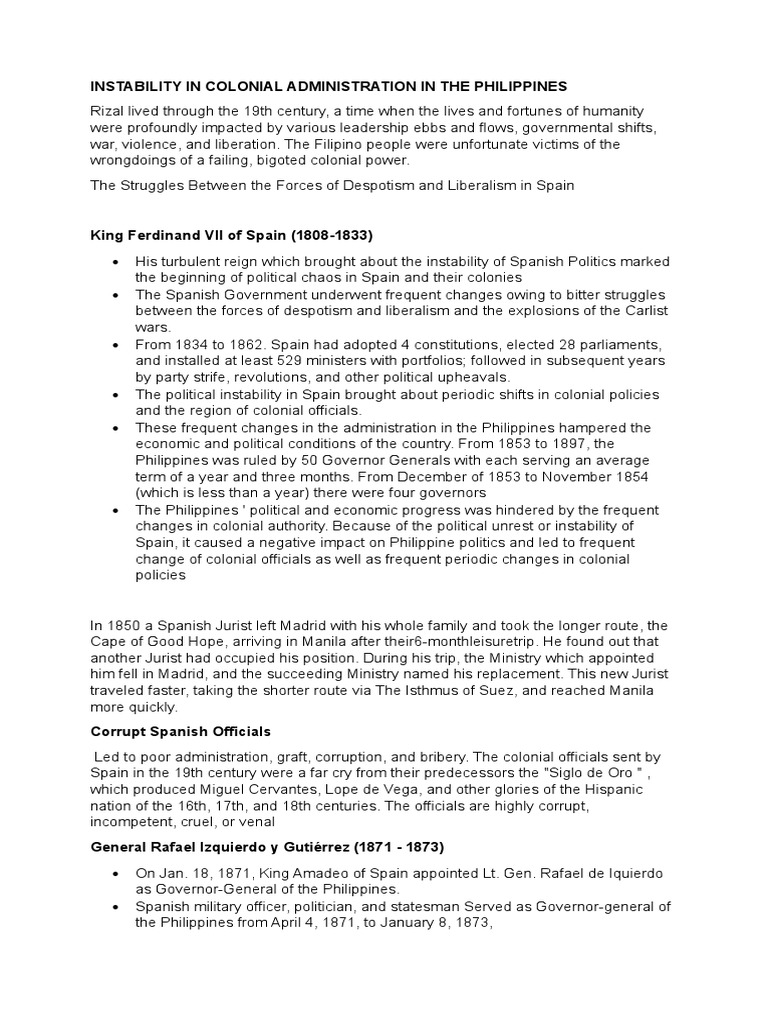 Filipino Response to Colonial Policies | PDF | Philippines