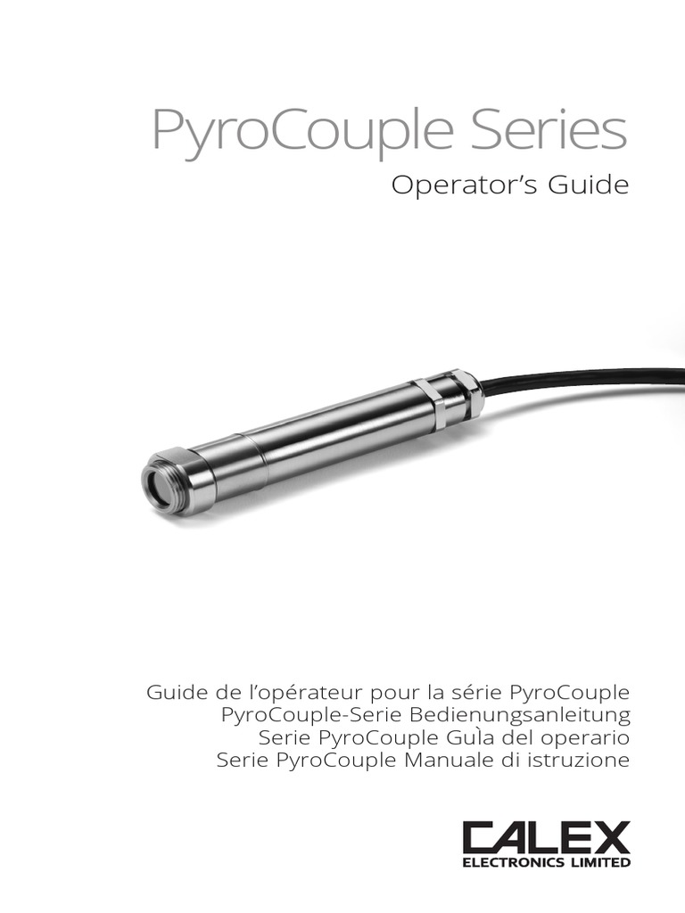 PyroCouple Series Operator's Guide: A Comprehensive Manual for ...