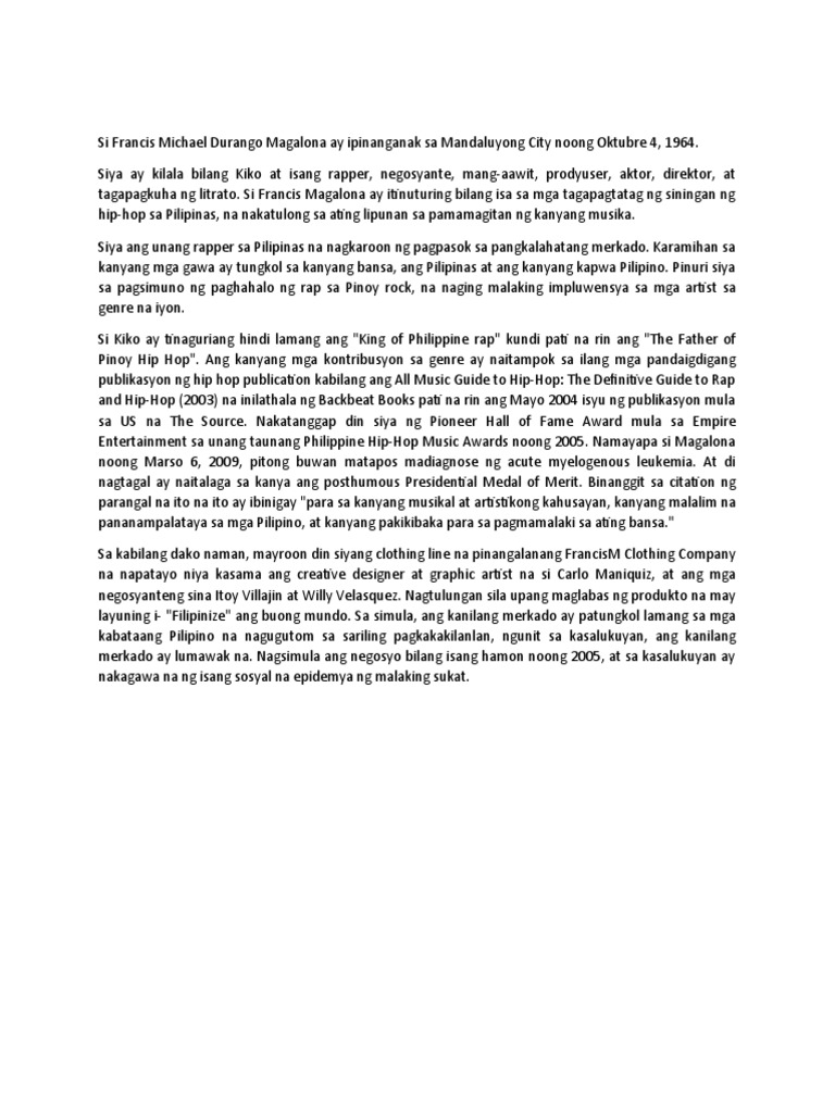 Filipino Report | PDF