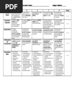 Rubrics For Drawing | PDF | Rubric (Academic) | Graphics