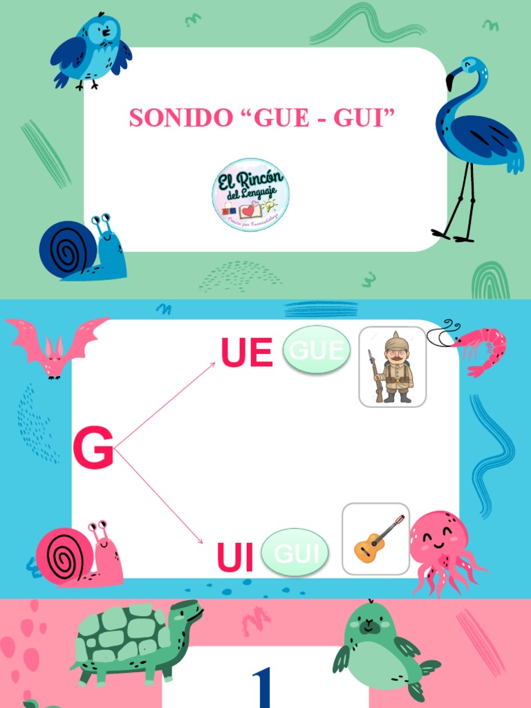 Sonido "Gue - Gui" | PDF