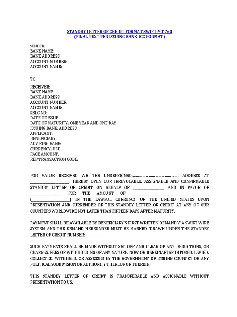 2 Sample SBLC 2023 | PDF