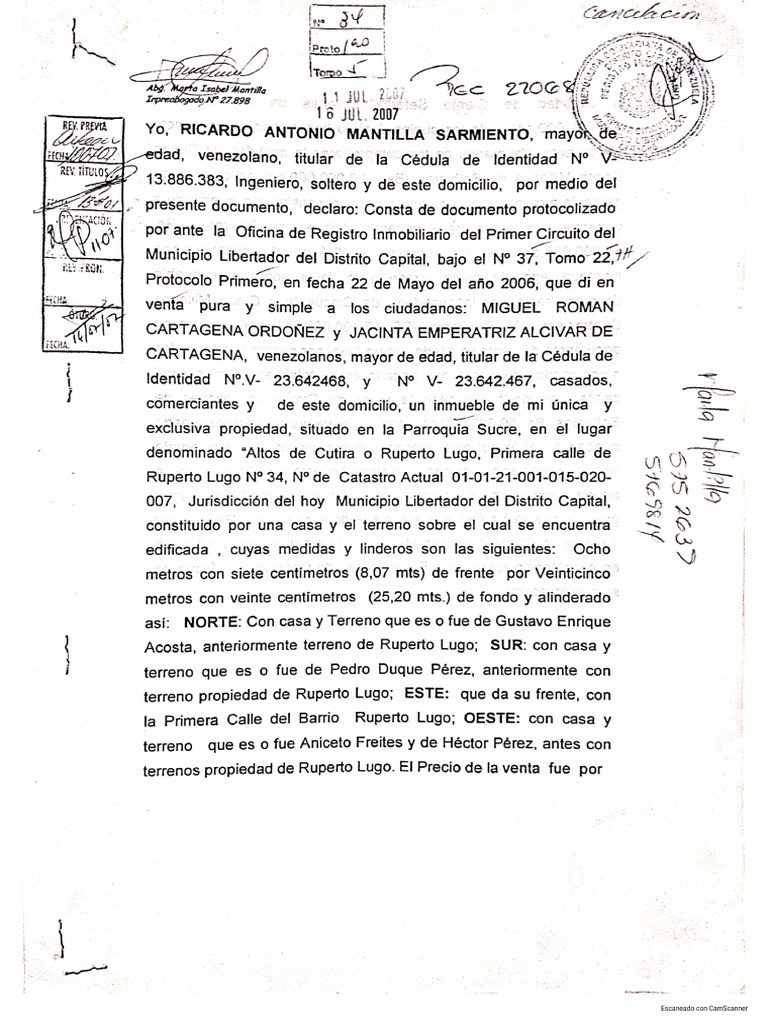 Documento de Propiedad | PDF