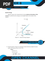Trapezoidal Channel Flow Calculations | PDF | Mechanics | Chemistry
