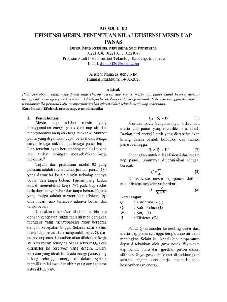 Modul 02 - Dinta - 10221024 | PDF