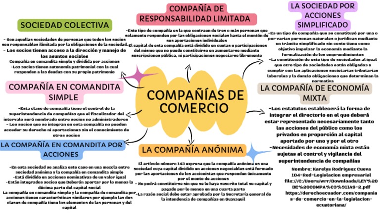 Compañía en Comandita y Acciones Colectivas | PDF | Economias | Business