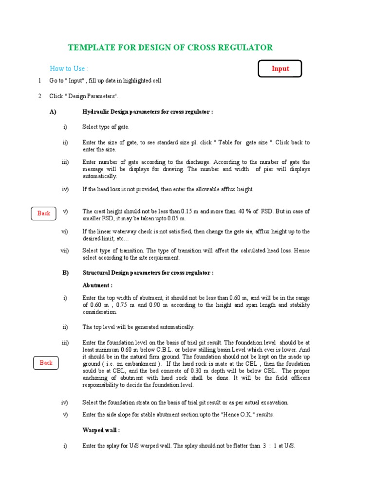 Cross Regulator Template | Download Free PDF | Parameter (Computer ...