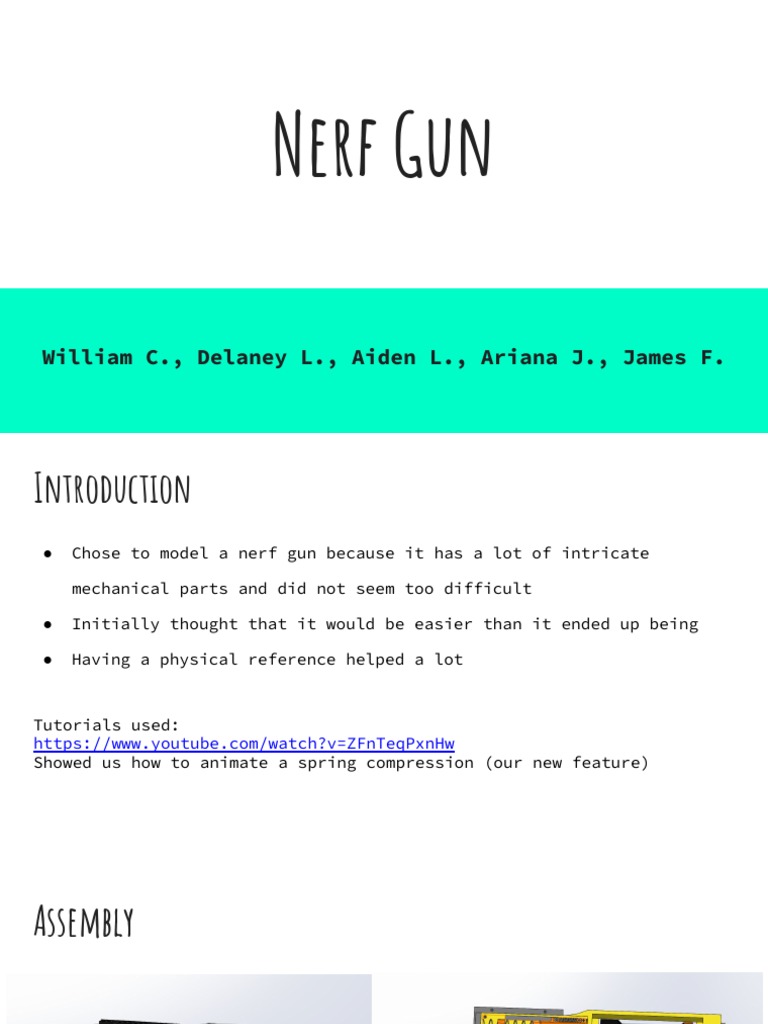 Nerf Gun Presentation 1 | PDF