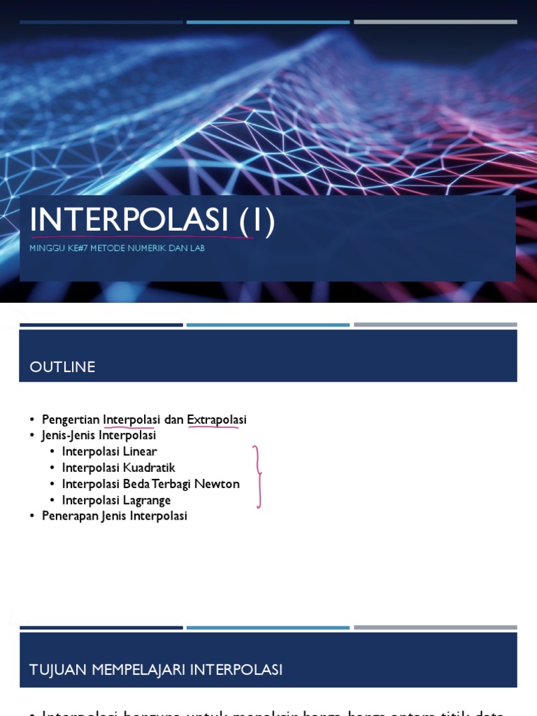TM-3144-Interpolasi (1) #8 - 2023 | PDF