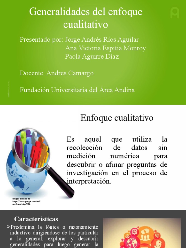 Generalidades Del Enfoque Cualitativo | PDF | Caso de estudio | Investigación cualitativa