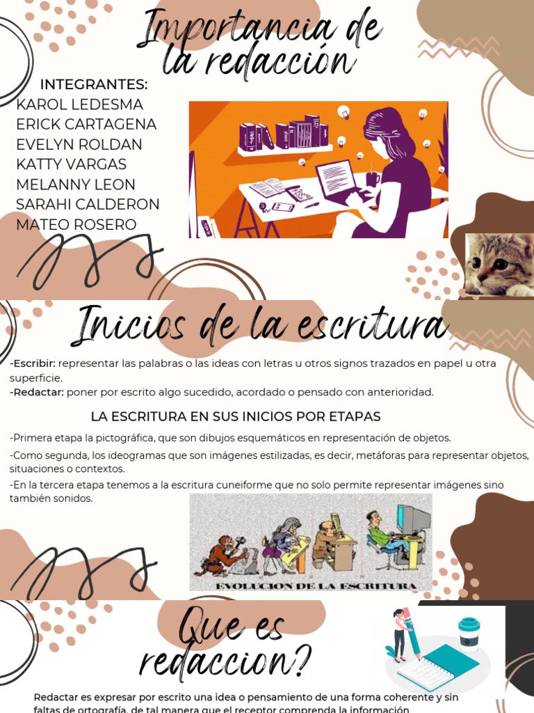 Importancia de la REDACCION | PDF | Comunicación | Escritura
