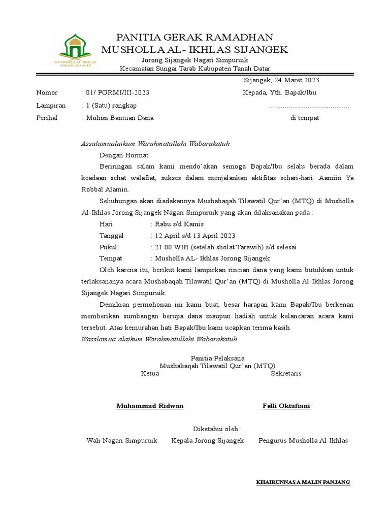 Proposal MTQ 2023 | PDF