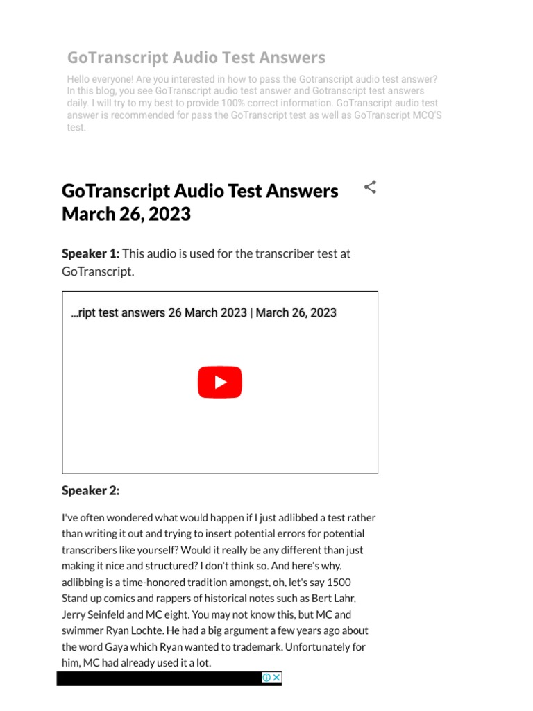 Transcript March 26, 2023 | PDF | Communication