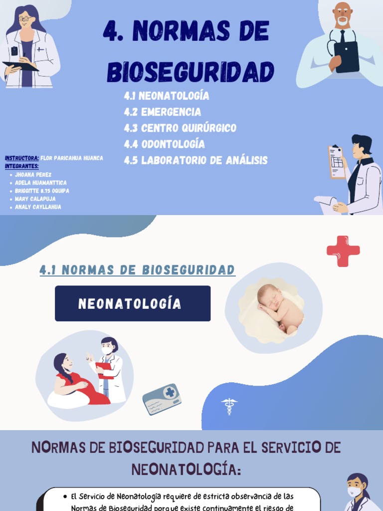 Normas de Bioseguridad | PDF | Laboratorios | Lavado de manos