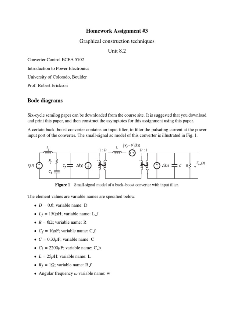 Homework Assignment #3 Graphical Construction Techniques Unit 8.2 | PDF | Physical Quantities ...