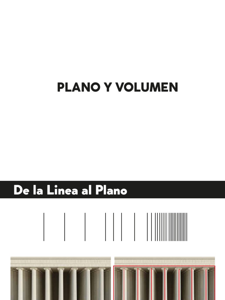 Plano y Volumen en Arquitectura | PDF | Ciencias sociales | Estudios de ...