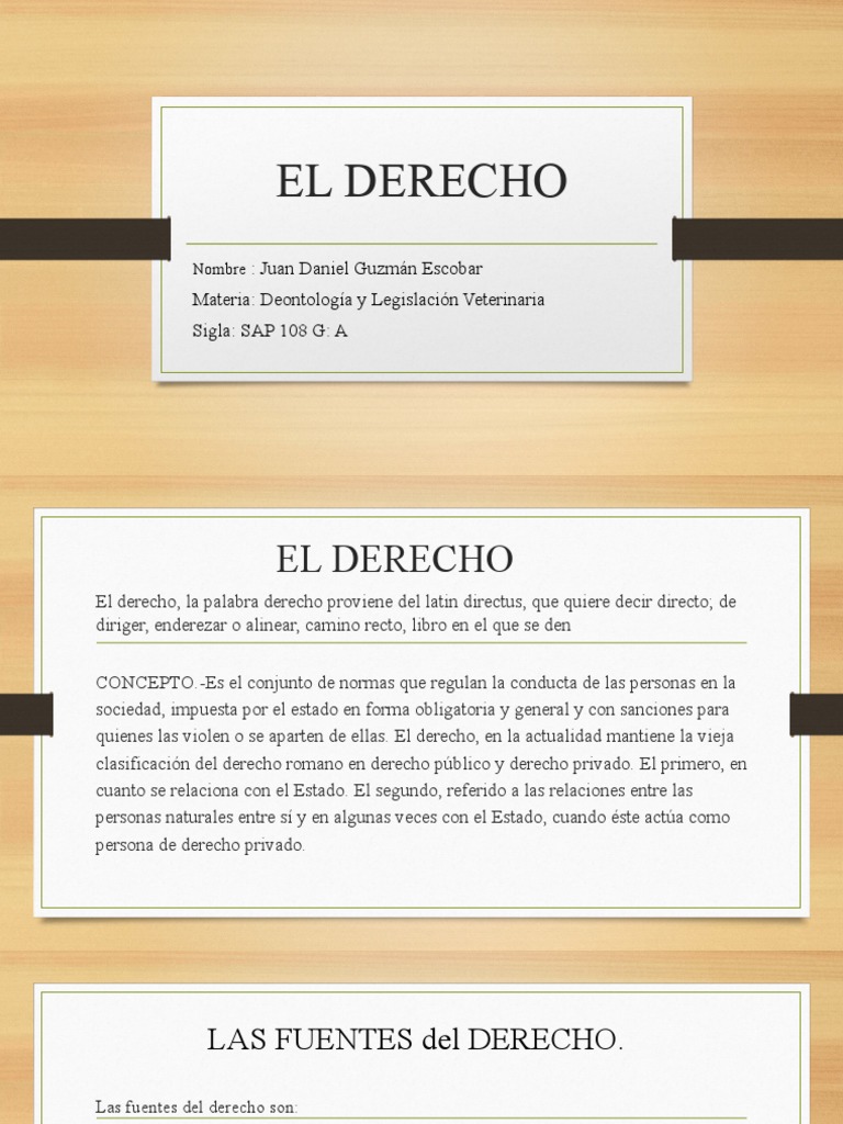 El Derecho | PDF | Fuentes del derecho | Estado (política)