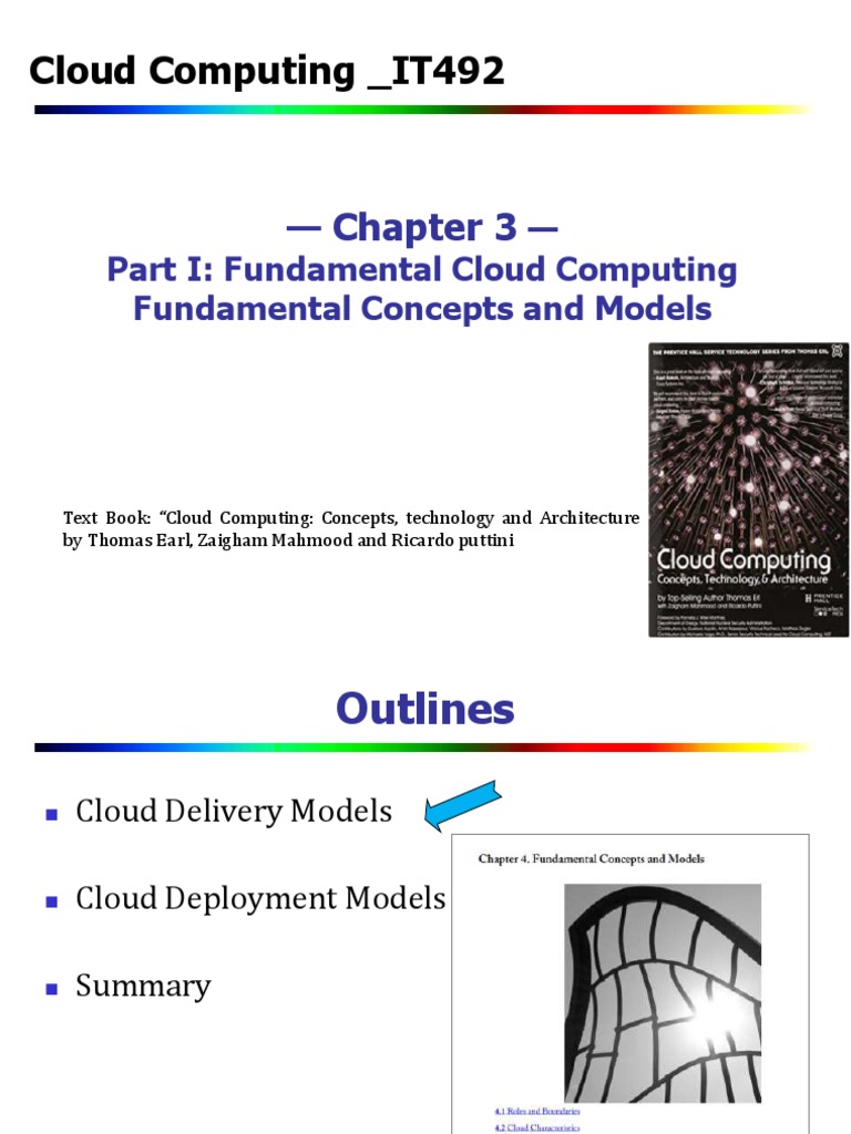 Cloud Computing - IT492: - Chapter 3 | PDF | Cloud Computing | Platform As A Service