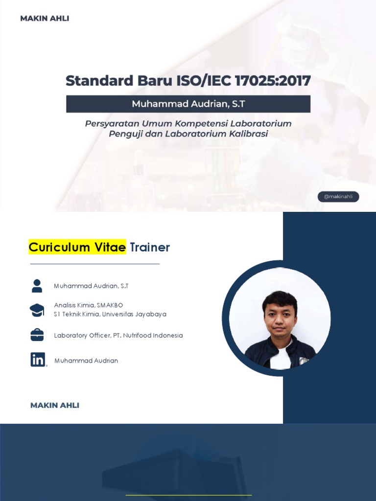 Materi Iso 17025 Batch 6 | PDF