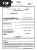 Sandiganbayan Clearance Form | PDF | Government | Public Services