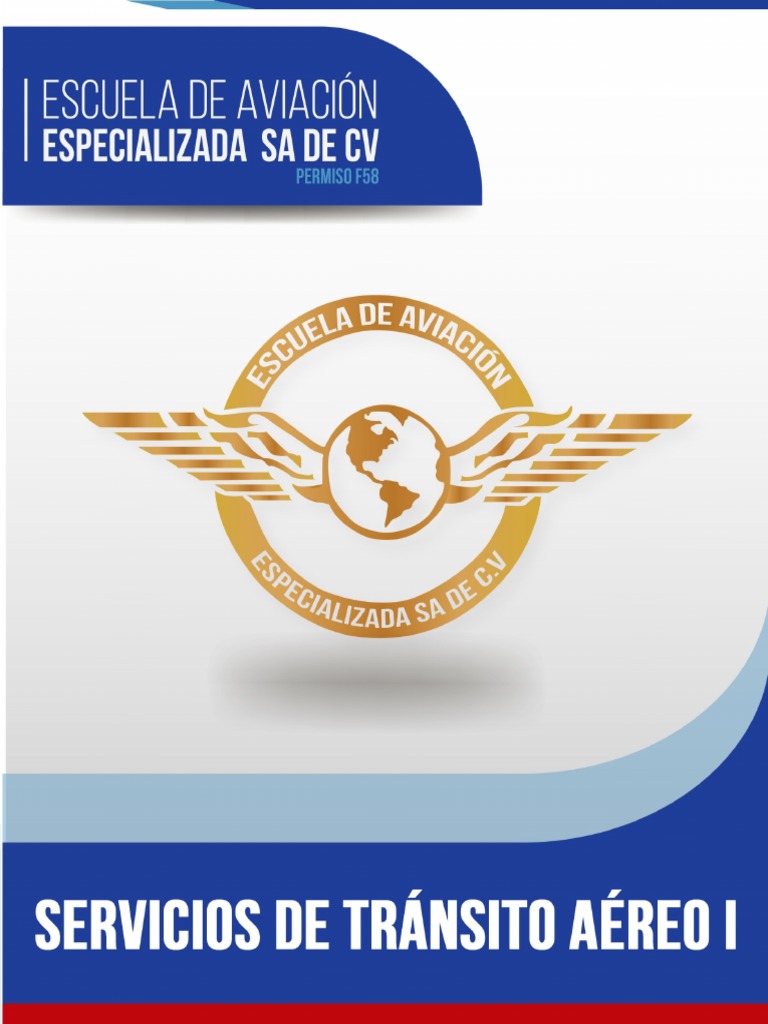 SERVICIOS DE TRANSITO AÉREO I | PDF | Control de tráfico aéreo | Aeropuerto